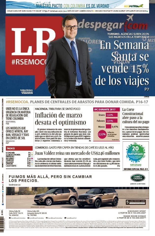 Portadas de los principales medios del viernes 7 de abril Portadas de los principales medios del viernes 7 de abril