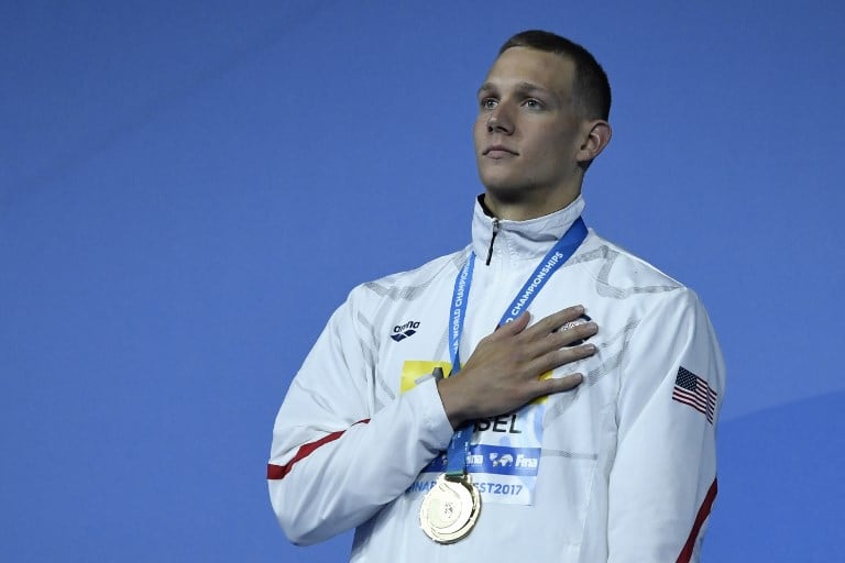 Caeleb Dressel igualó a Michael Phelps en Mundial de natación Caeleb Dressel igualó a Michael Phelps en Mundial de natación