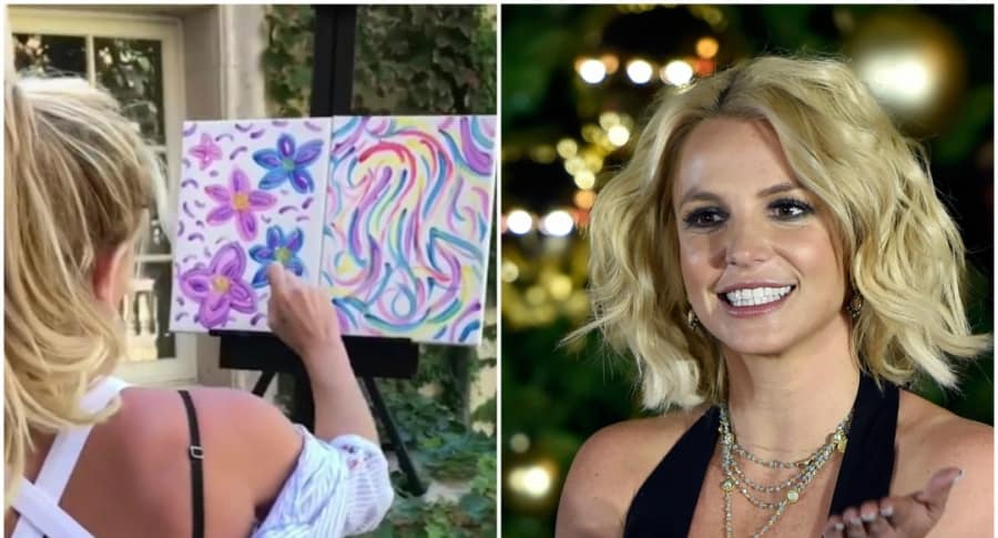 Pintura de Britney Spears se vende por 10 mil dólares Pintura de Britney Spears se vende por 10 mil dólares