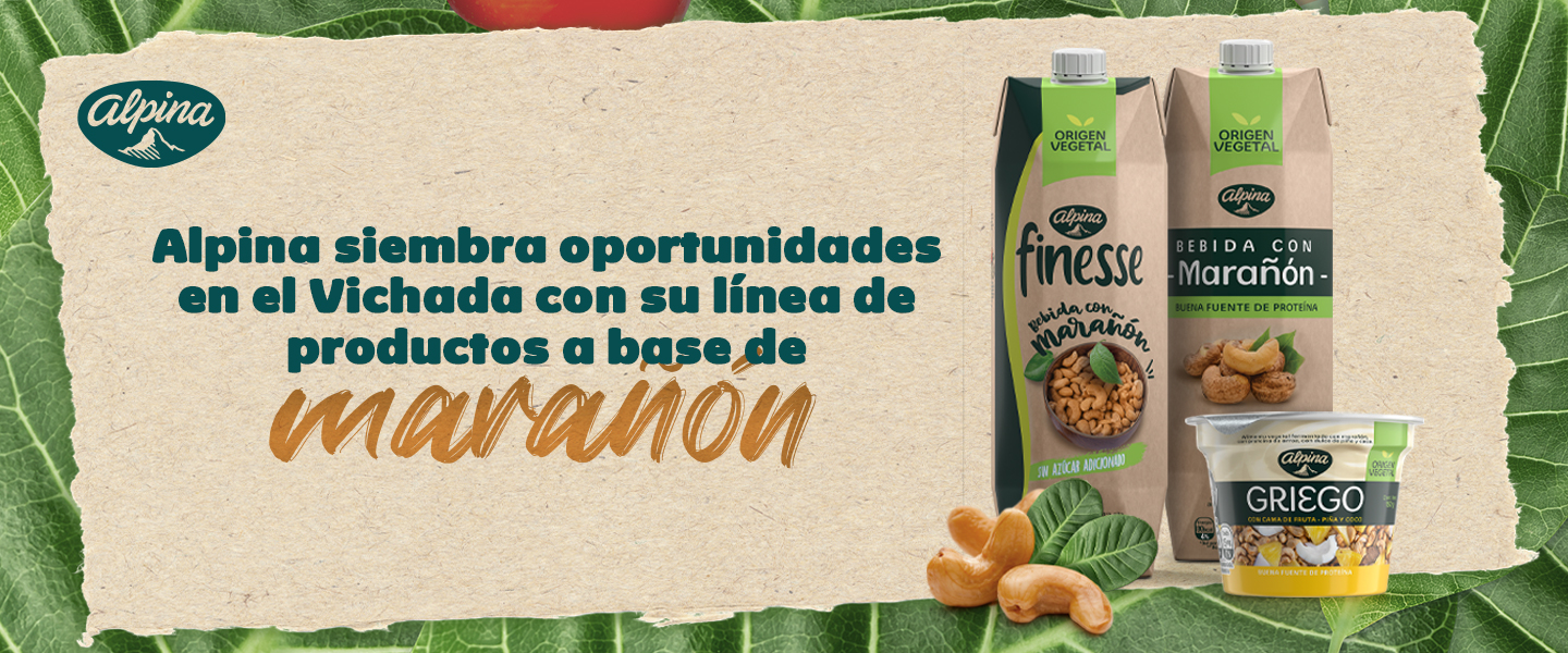 Alpina lanza en Colombia productos basados en marañón